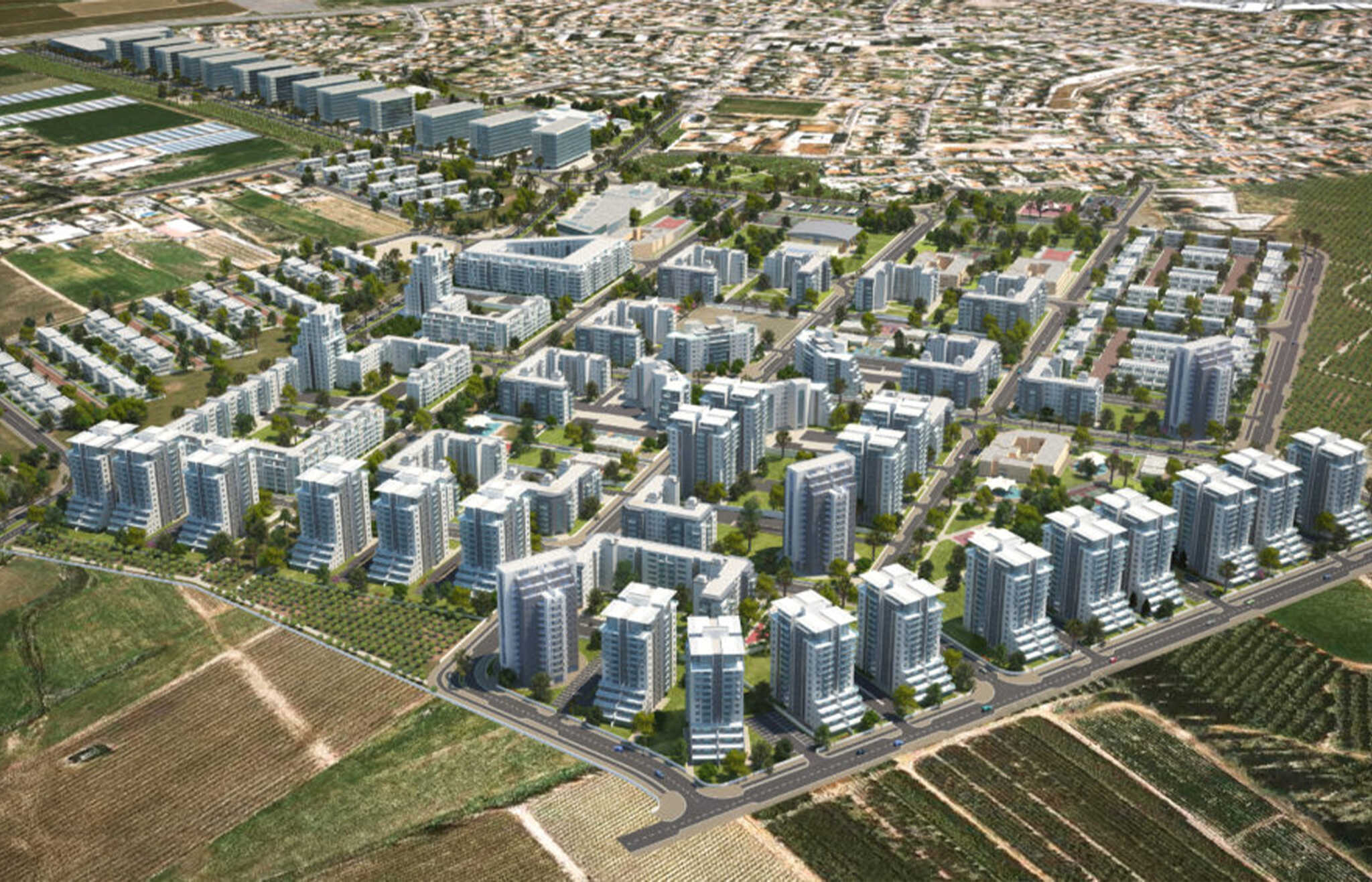 Kiryat Ekron North East - ארמון אדריכלים